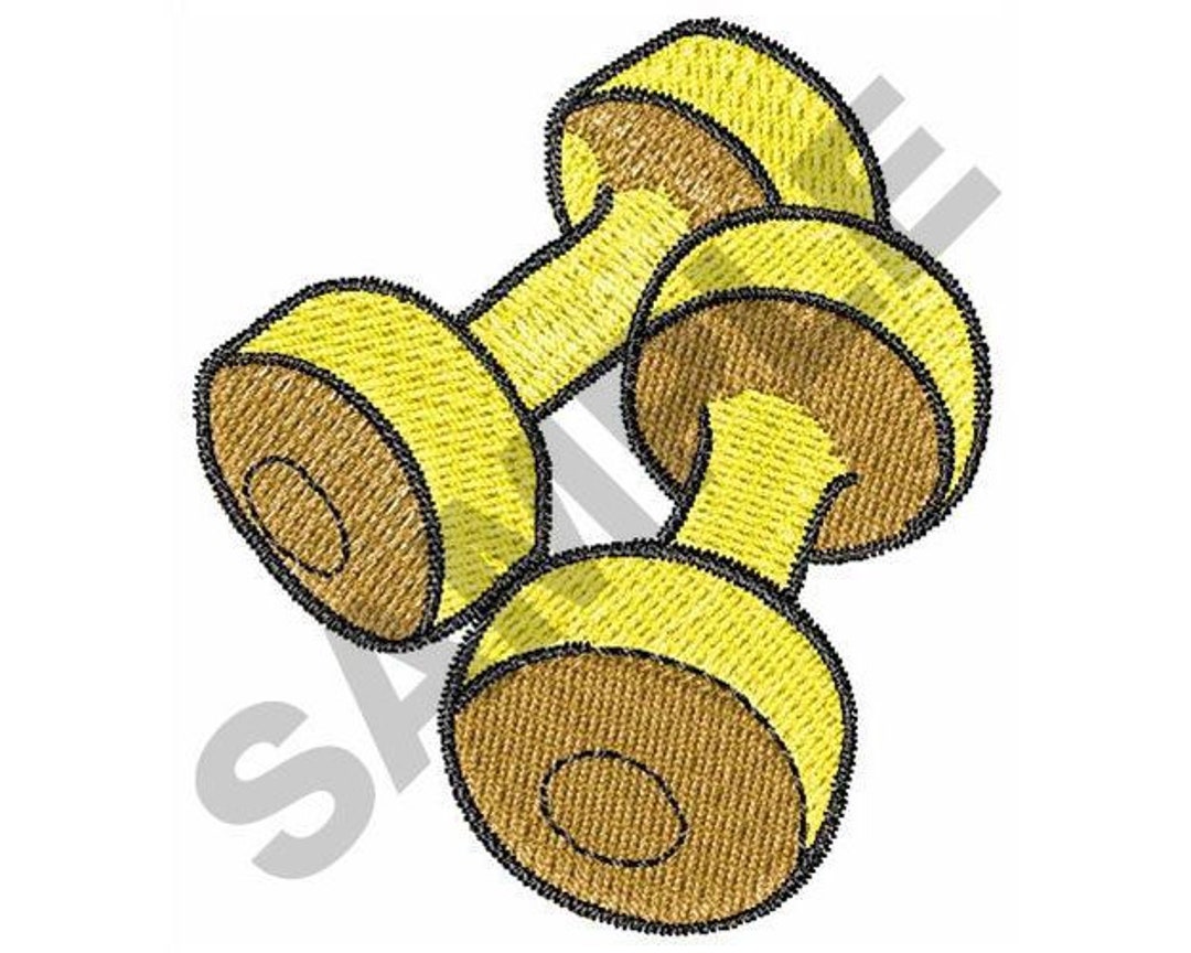 Hand Weights - Machine Embroidery Design - Etsy