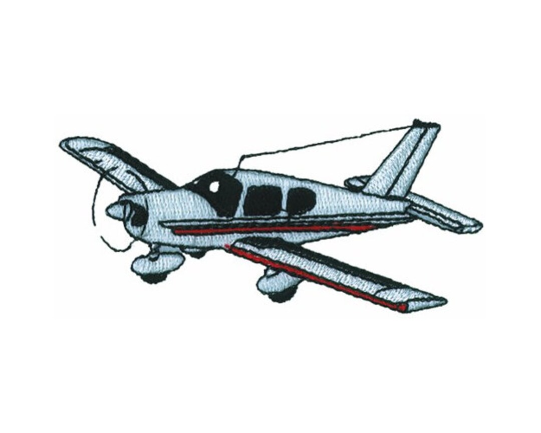 Airplane - Machine Embroidery Design - Etsy