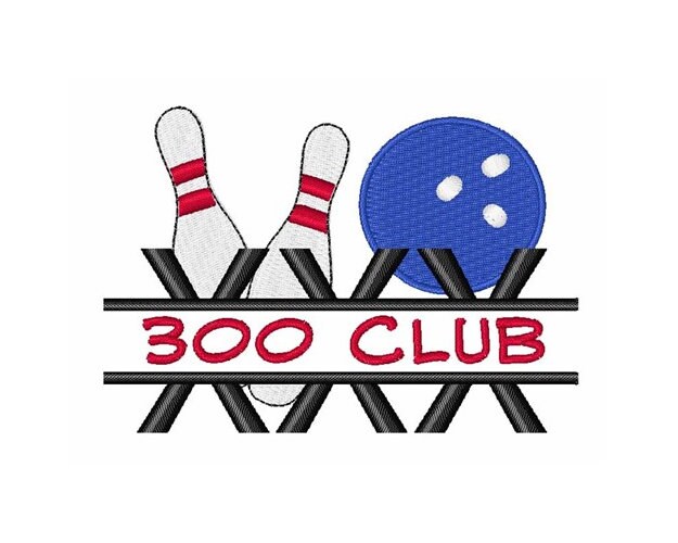 300 Club Machine Embroidery Design - Etsy