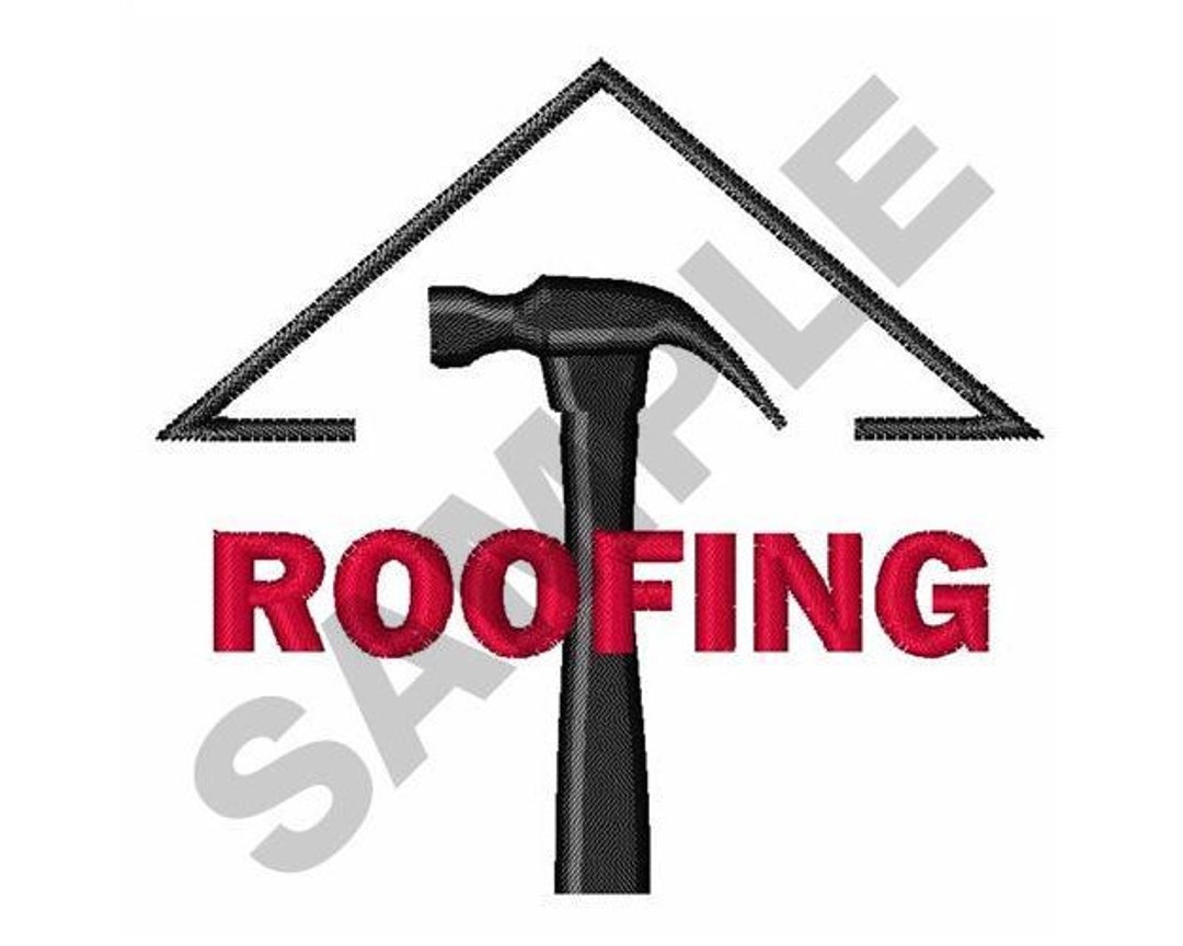 Roofing - Machine Embroidery Design - Etsy