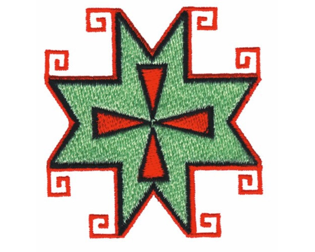 Hopi Indian Design Machine Embroidery Design - Etsy