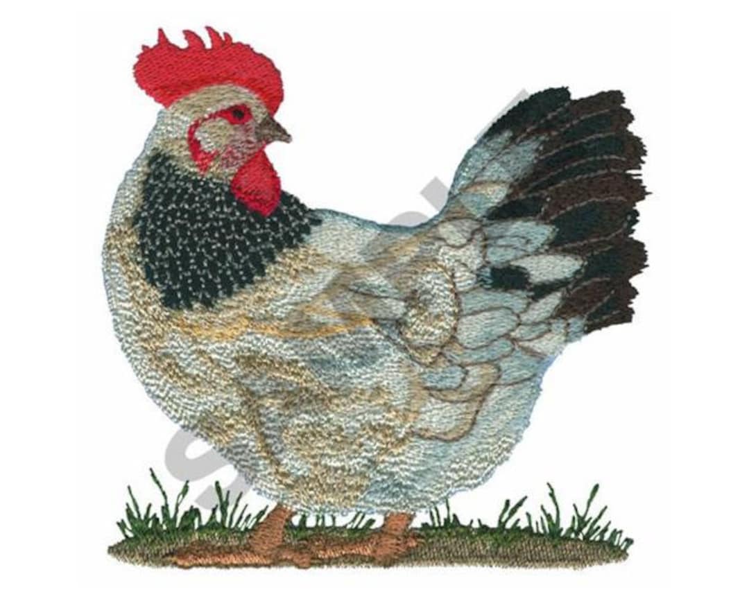 Hen - Machine Embroidery Design - Etsy