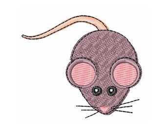 Rat Machine Embroidery Design Instant Download - Etsy