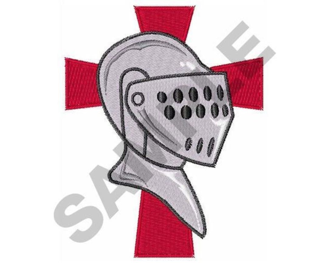 Templar Knight Machine Embroidery Design - Etsy