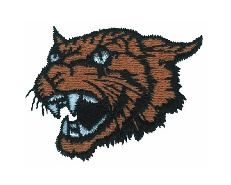 Wildcat Machine Embroidery Design - Etsy