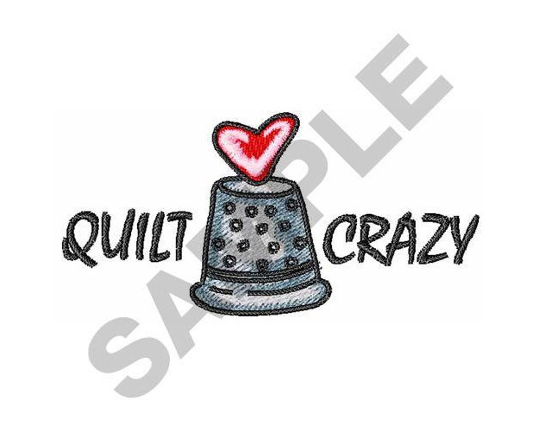 Quilt Crazy Machine Embroidery Design - Etsy