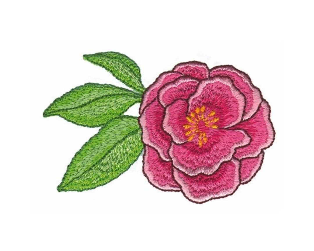 Flower - Machine Embroidery Design - Etsy