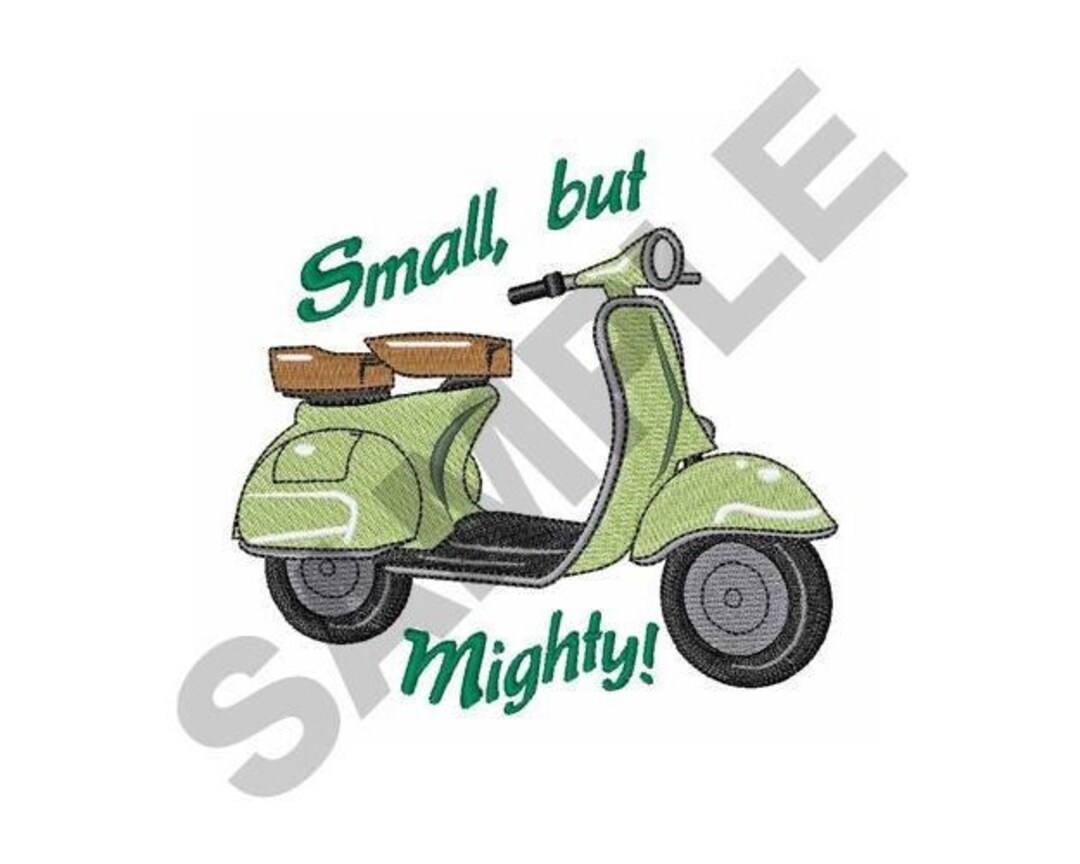 Small but Mighty Machine Embroidery Design - Etsy