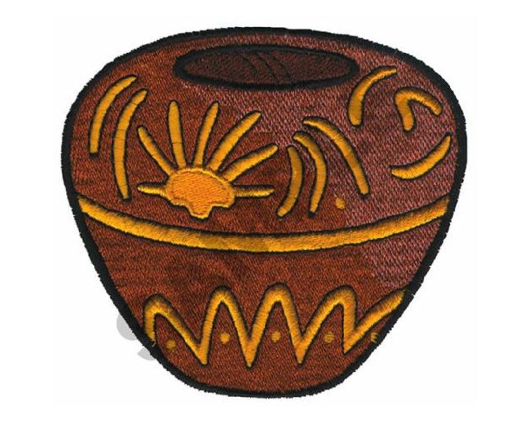 Indian Pottery - Machine Embroidery Design - Etsy