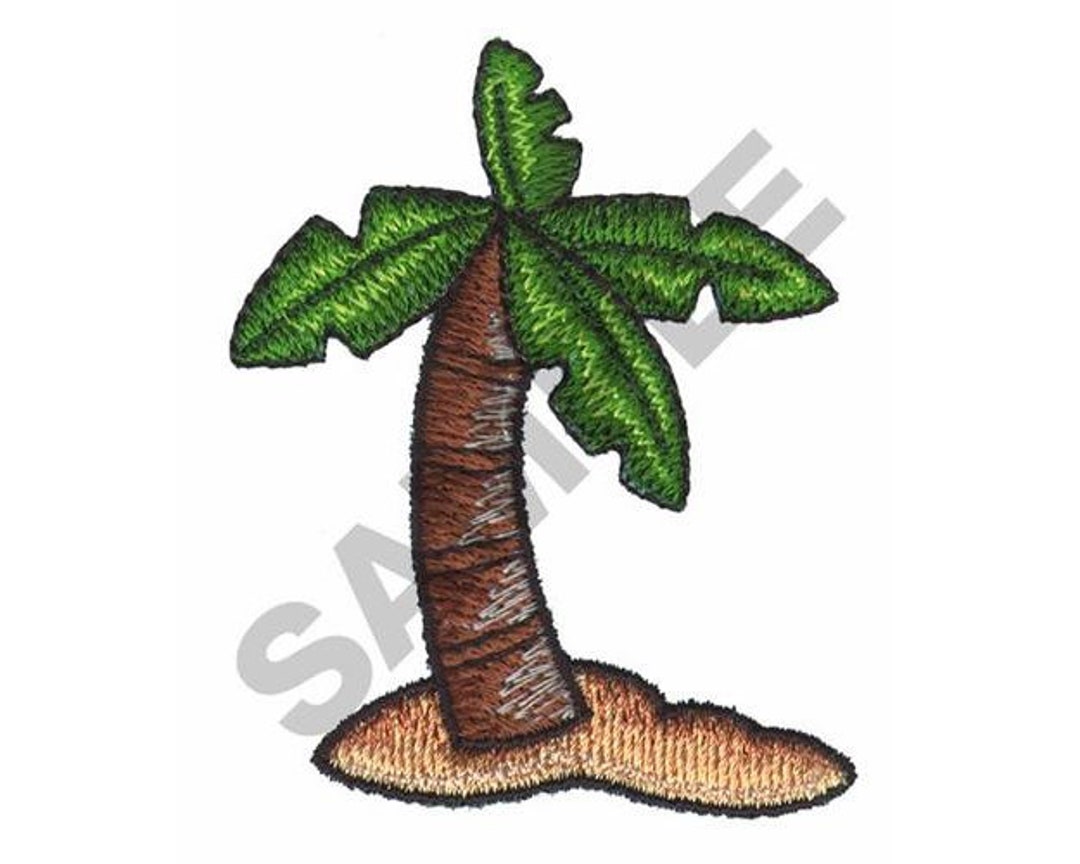 Palm Tree Machine Embroidery Design - Etsy