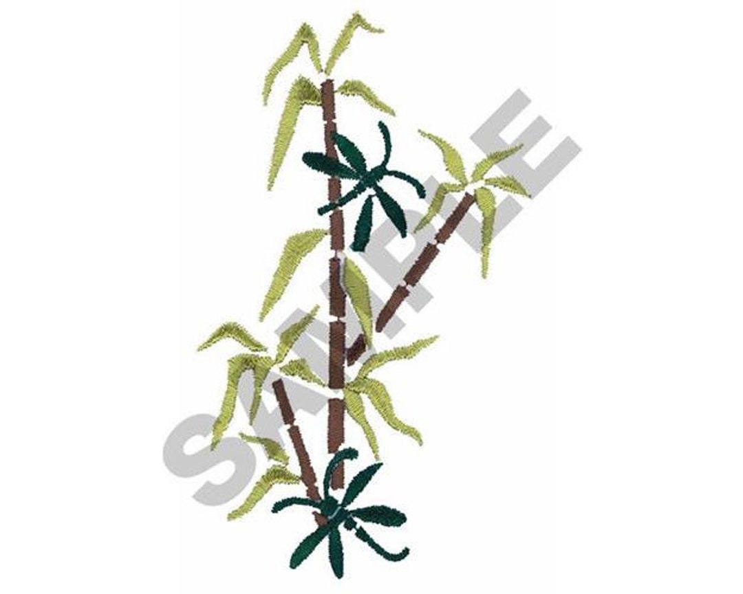 Bamboo Sticks - Machine Embroidery Design - Etsy