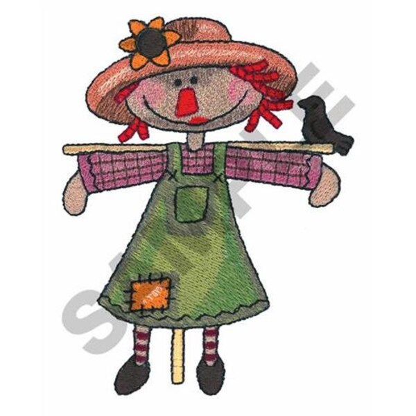 Scarecrow Embroidery - Etsy
