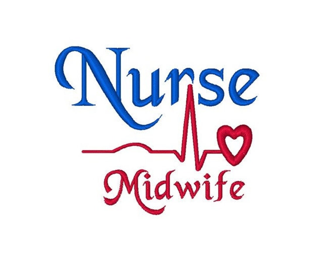 Nurse Midwife - Machine Embroidery Design - Etsy