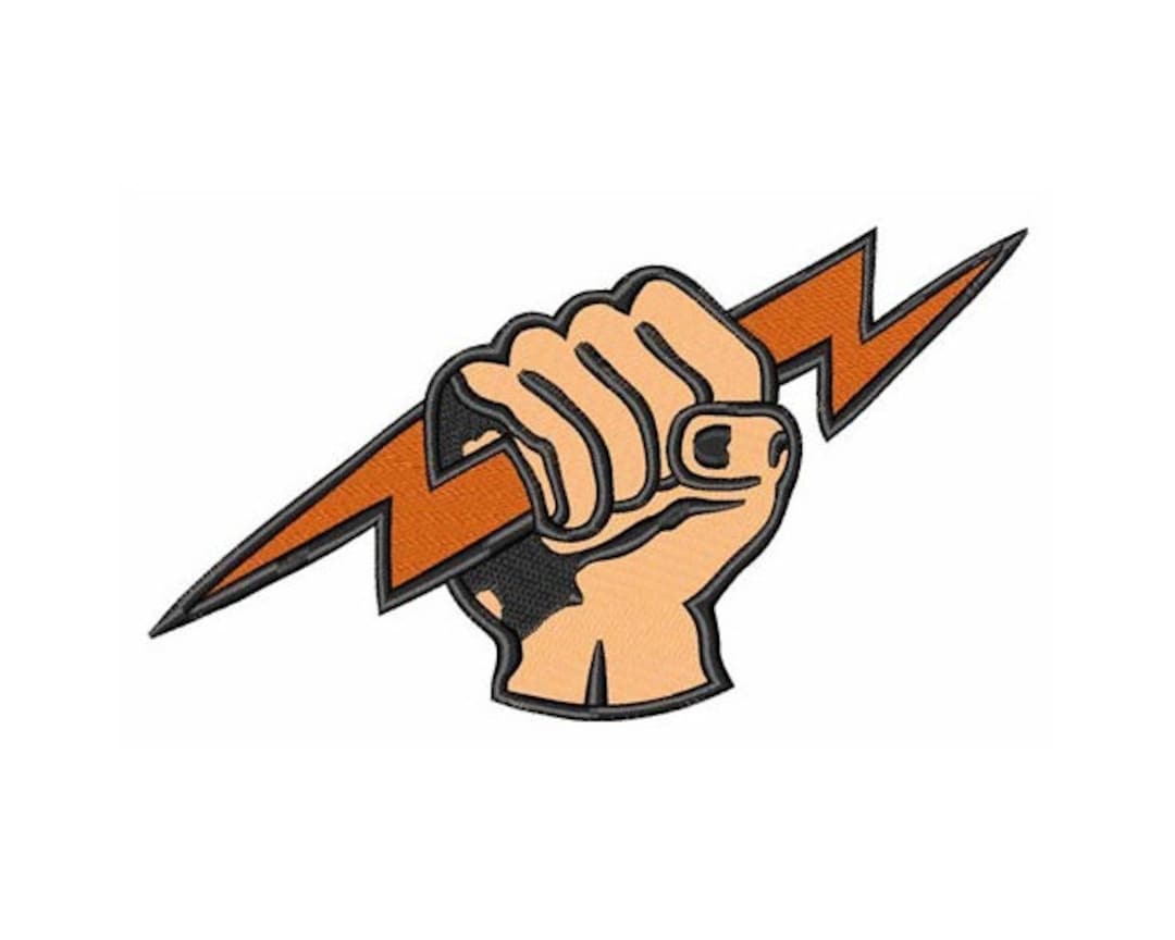 Electric Logo - Machine Embroidery Design - Etsy