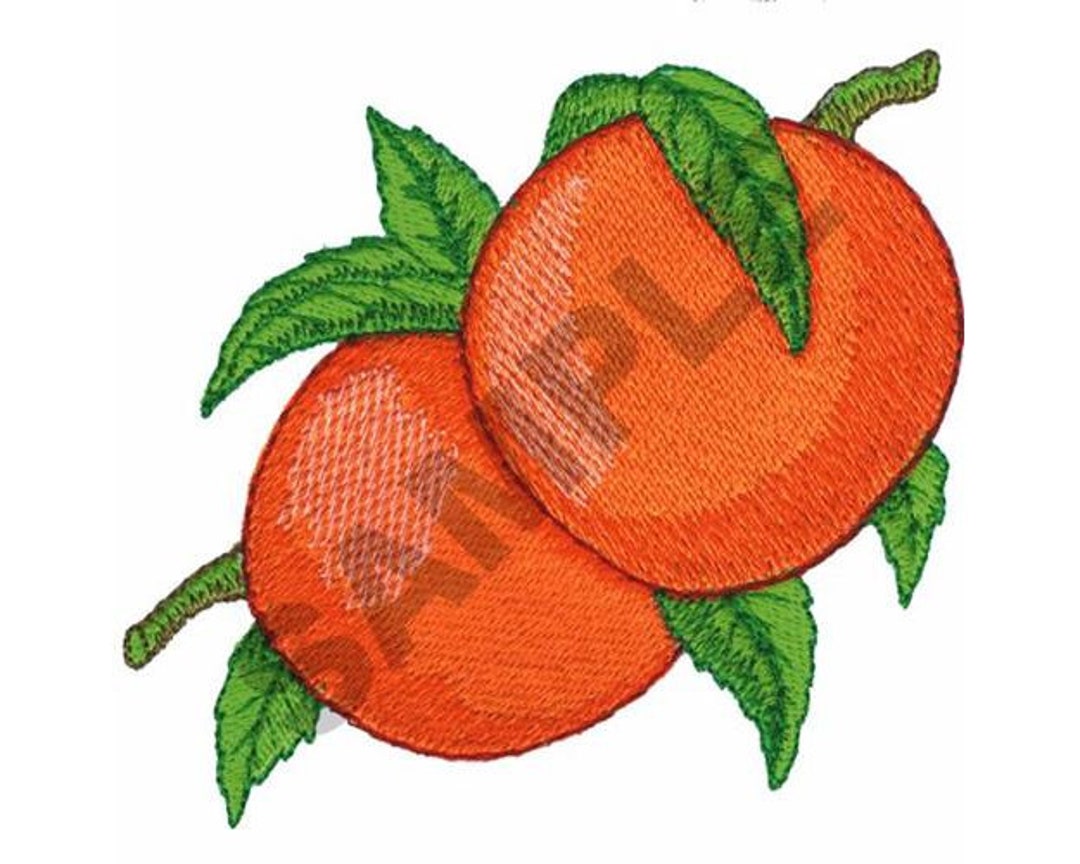 Oranges - Machine Embroidery Design - Etsy