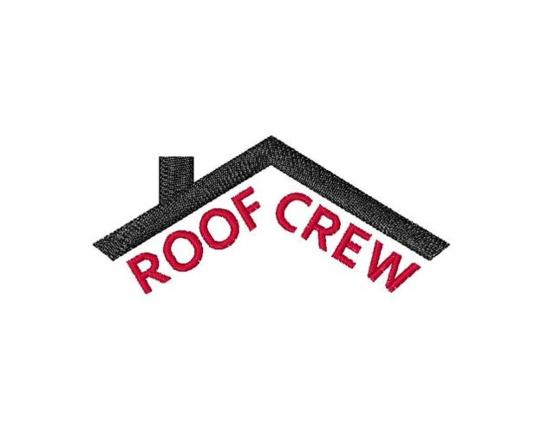 Roof Crew - Machine Embroidery Design - Etsy