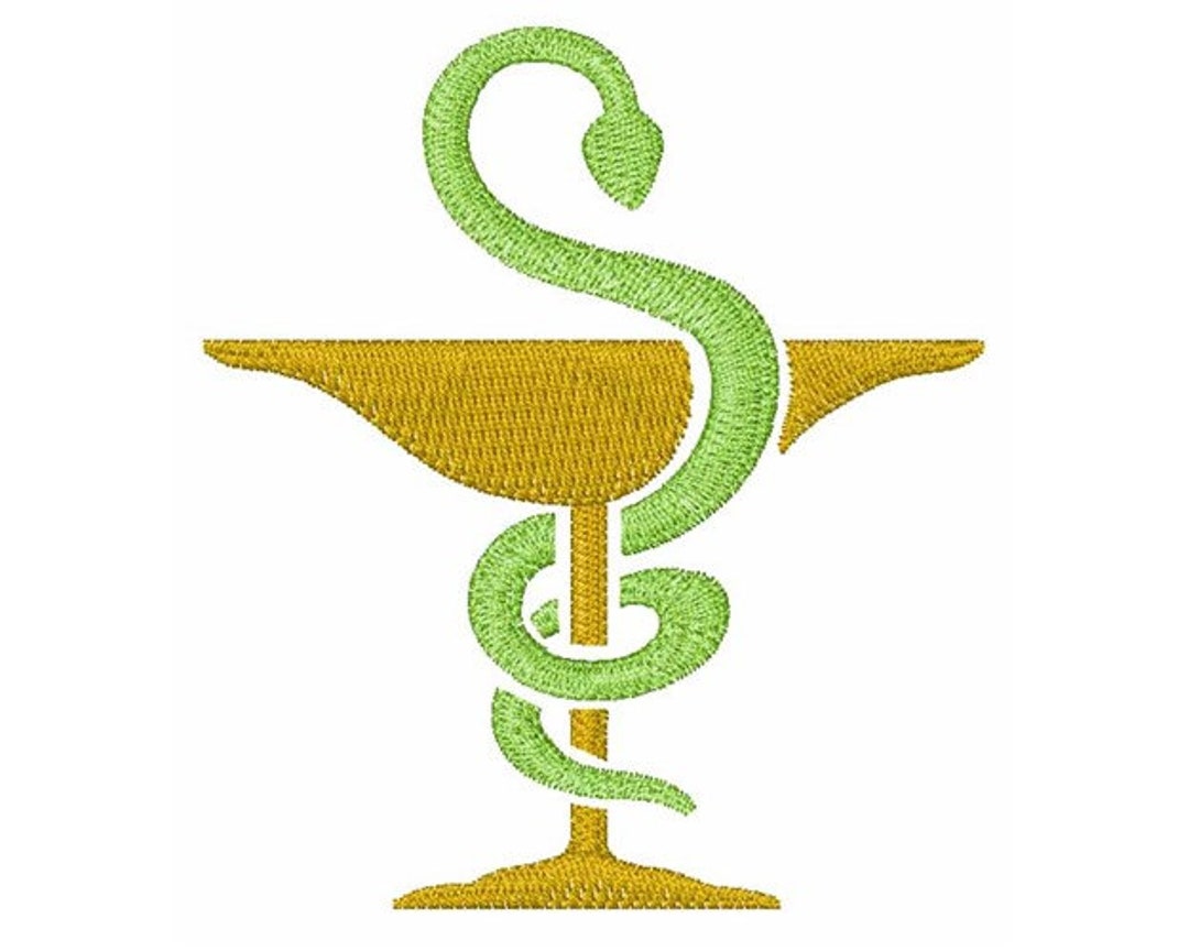 Bowl of Hygeia - Machine Embroidery Design - Etsy