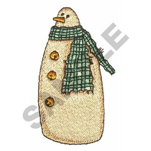 Snowman Machine Embroidery Design - Etsy
