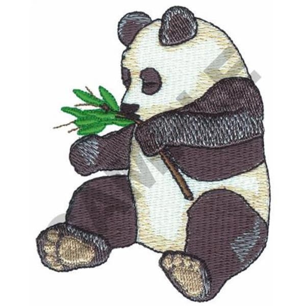 Panda Embroidery - Etsy