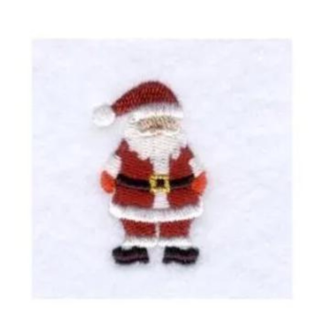 Mini Santa Claus - Machine Embroidery Design, Christmas Santa ...