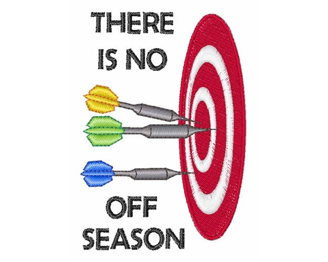 No off Season - Machine Embroidery Design - Etsy