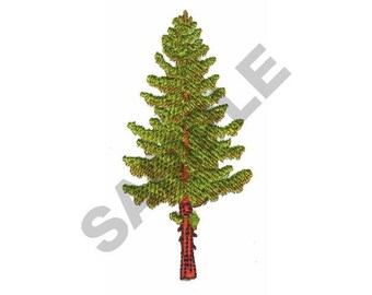 Tree Machine Embroidery Design - Etsy
