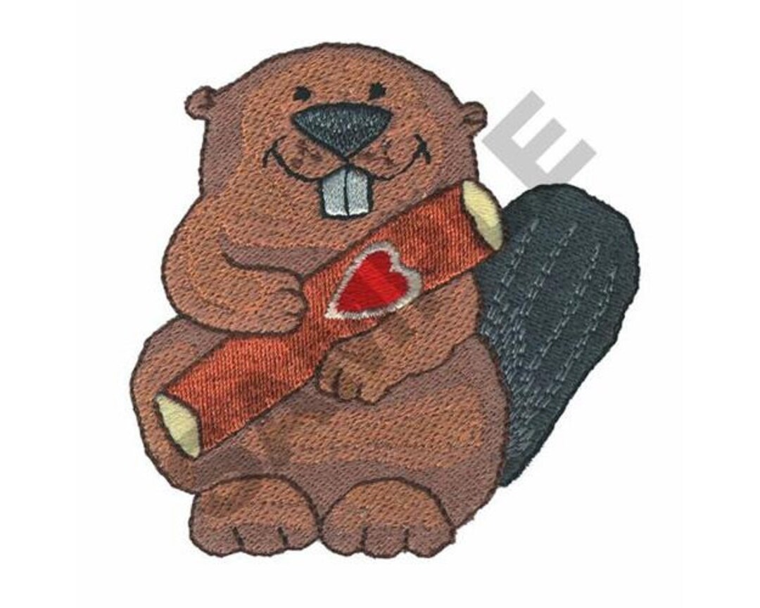 Beaver - Machine Embroidery Design - Etsy