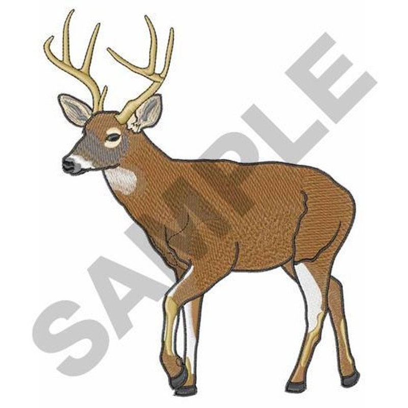 Deer Embroidery - Etsy