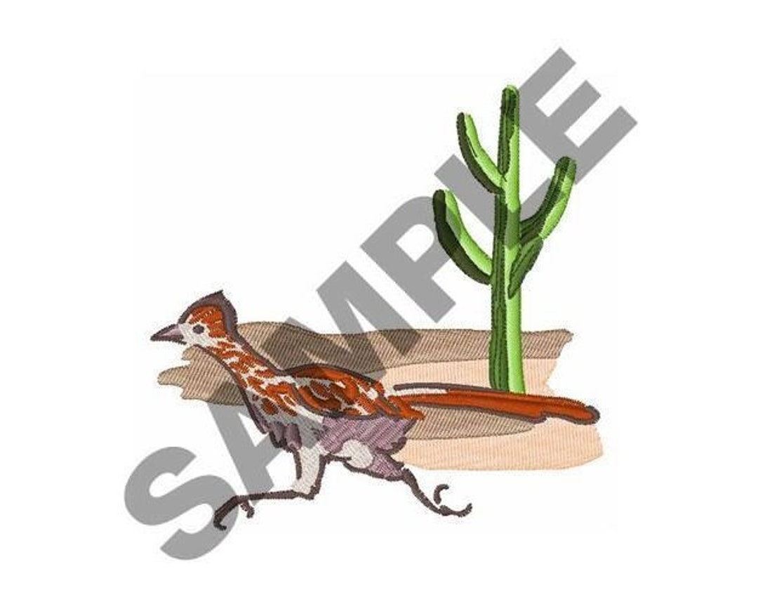 Roadrunner - Machine Embroidery Design - Etsy