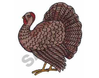 Turkey Machine Embroidery Design Instant Download - Etsy