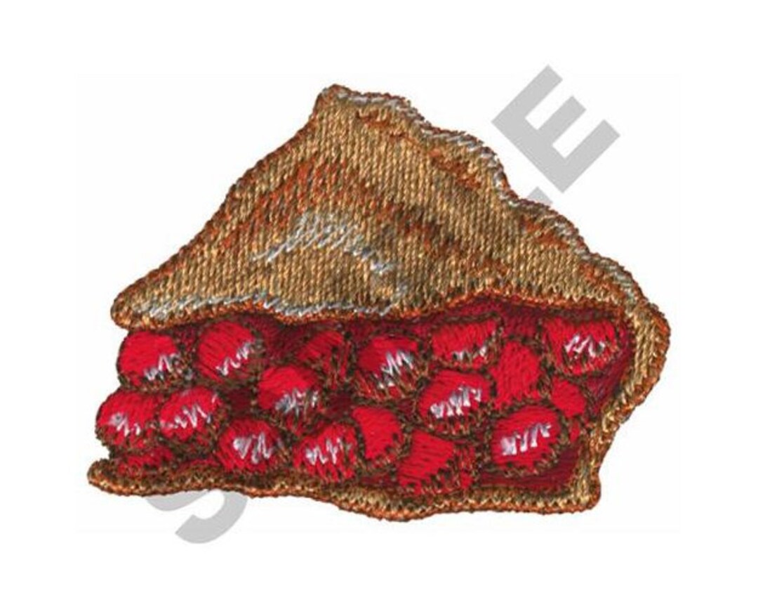 Piece of Cherry Pie - Machine Embroidery Design - Etsy