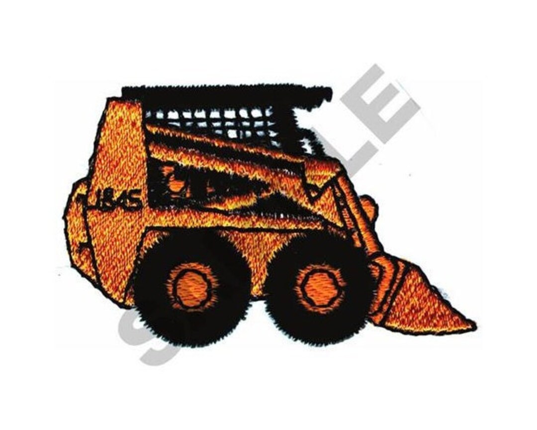 Front End Loader Machine Embroidery Design - Etsy