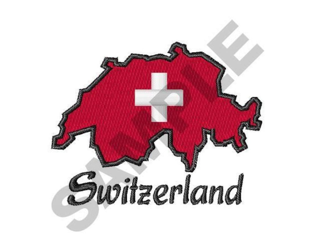 Switzerland - Machine Embroidery Design - Etsy