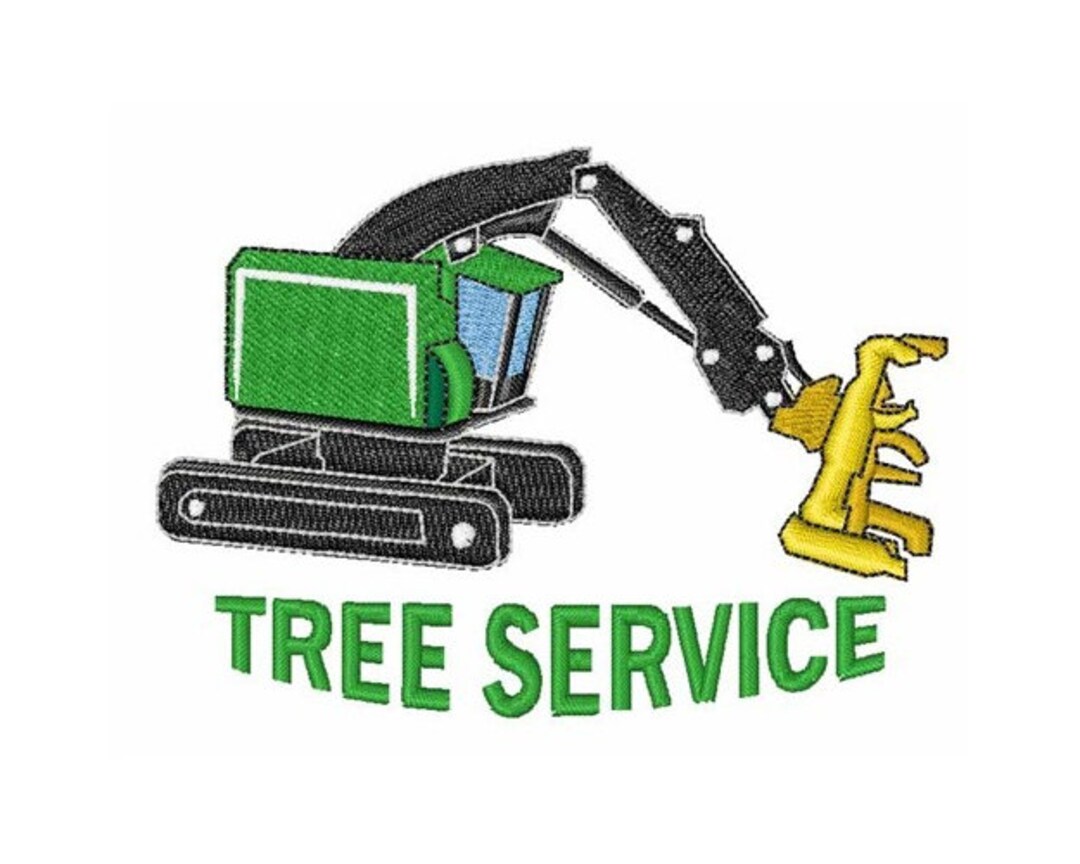 Tree Trimmer Service - Machine Embroidery Design - Etsy