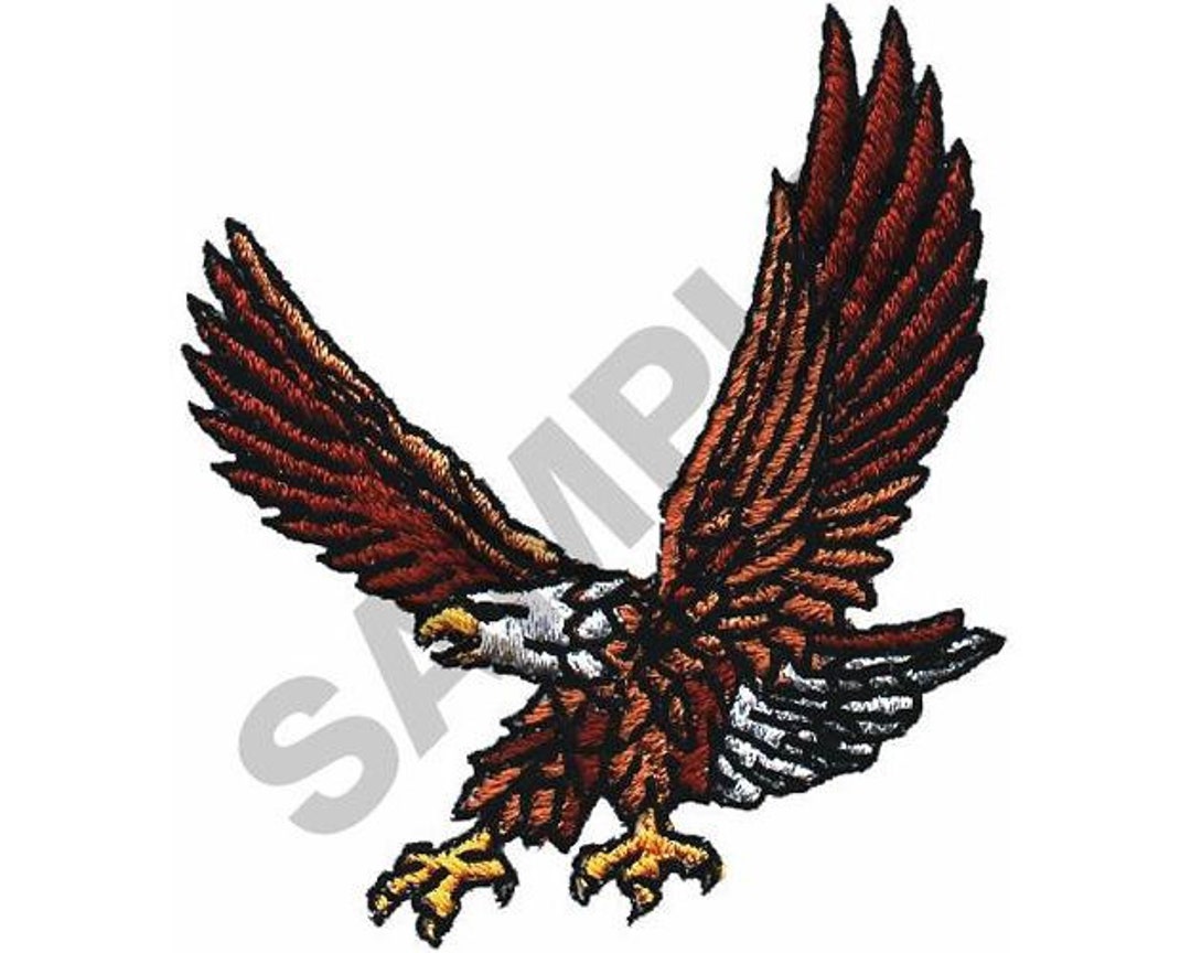 Small Eagle - Machine Embroidery Design - Etsy