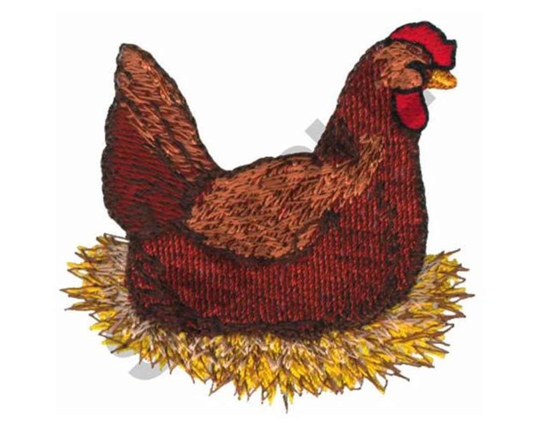 Chicken Machine Embroidery Design - Etsy
