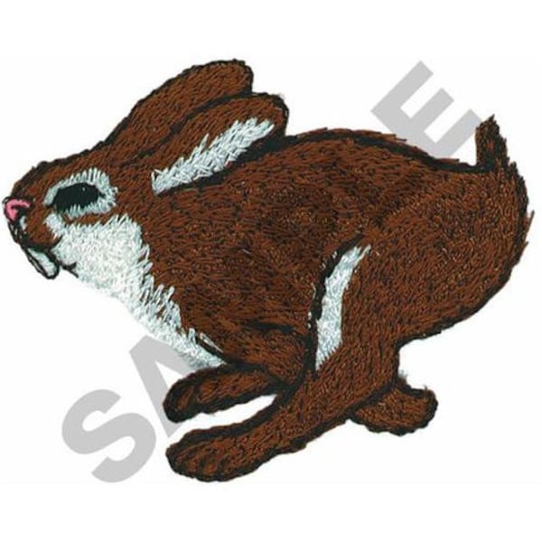 Rabbit Embroidery - Etsy