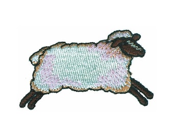 Sheep Machine Embroidery Design 4 Sizes - Etsy