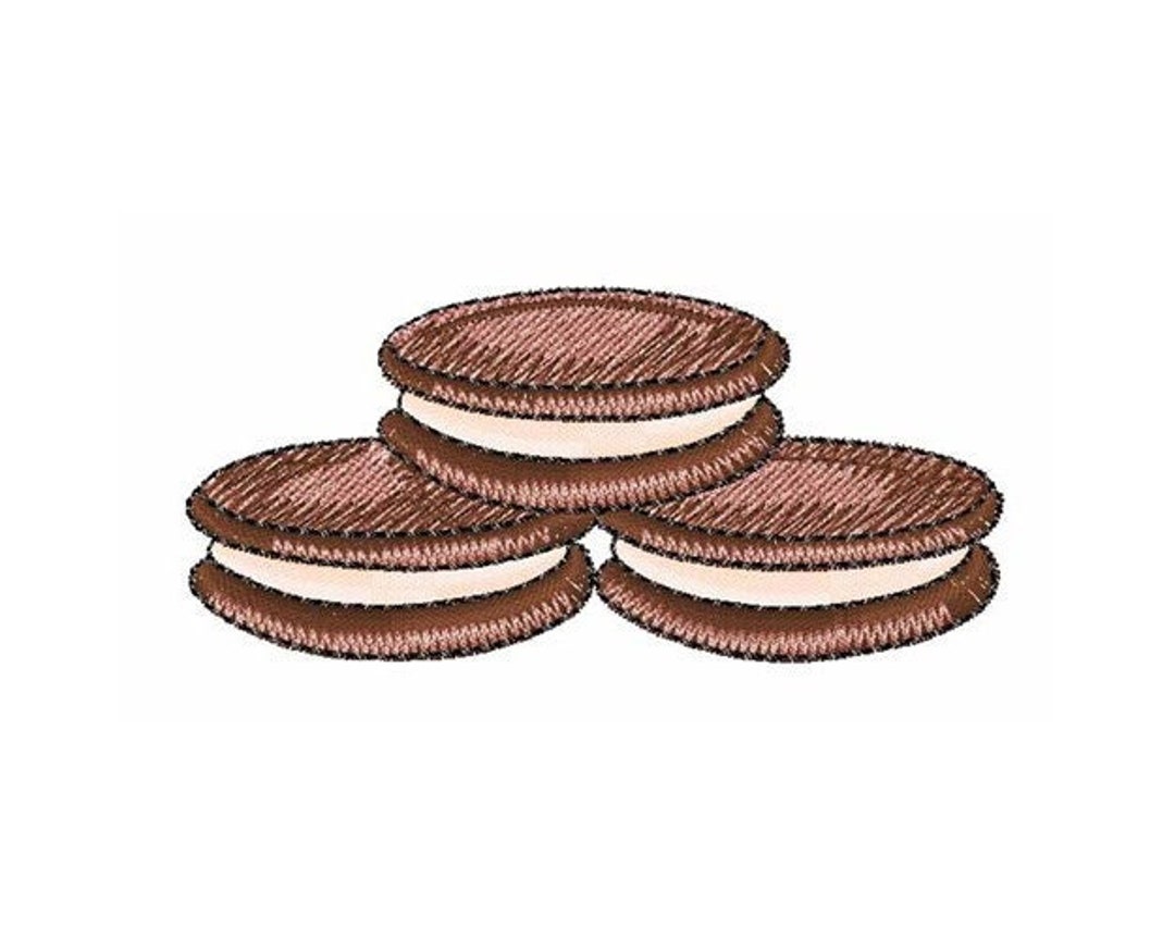 Sandwich Cookies - Machine Embroidery Design - Etsy