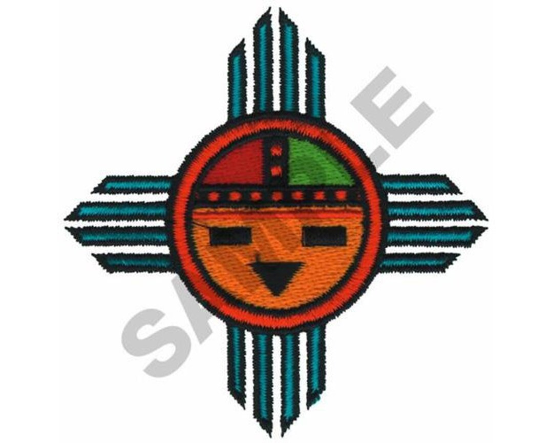 Hopi Indian Design - Machine Embroidery Design - Etsy