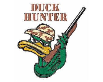 Bird Hunter Machine Embroidery Design - Etsy