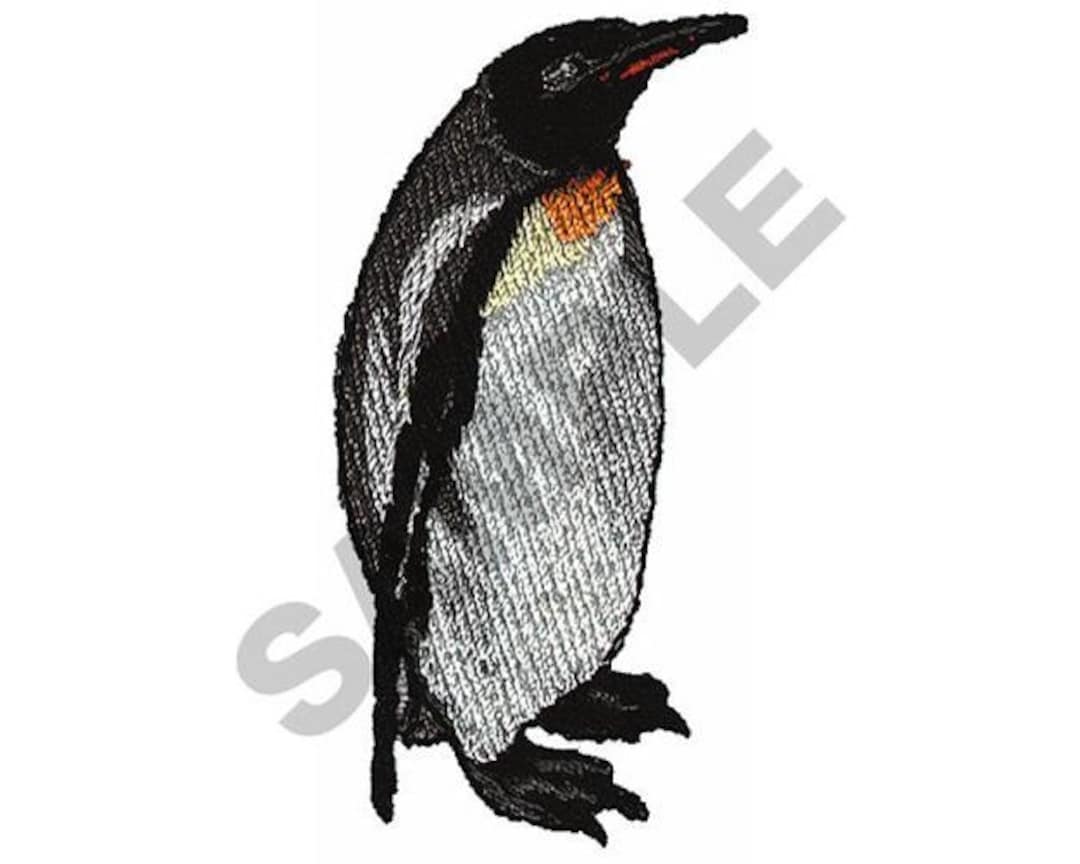 Penguin - Machine Embroidery Design - Etsy