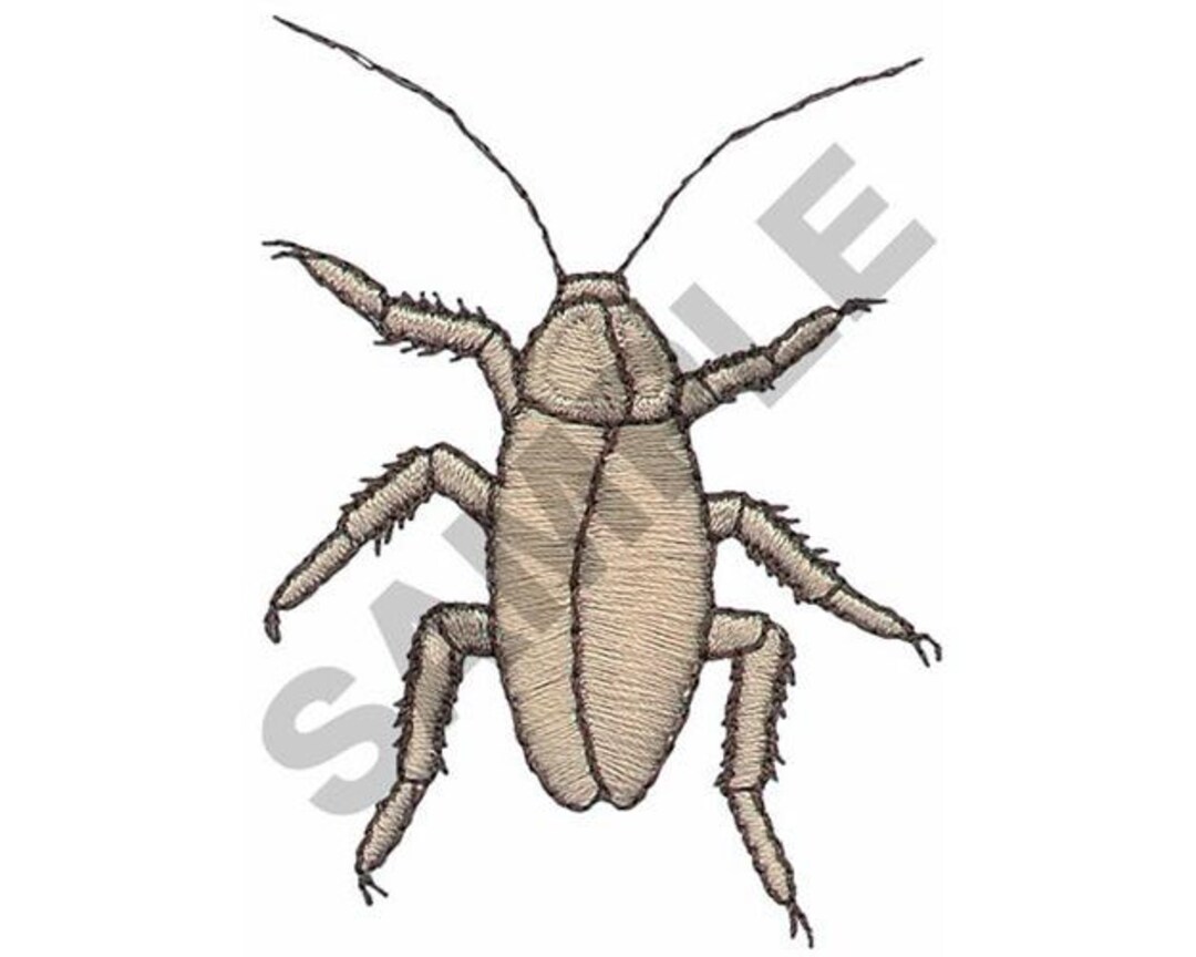 Cockroach - Machine Embroidery Design - Etsy