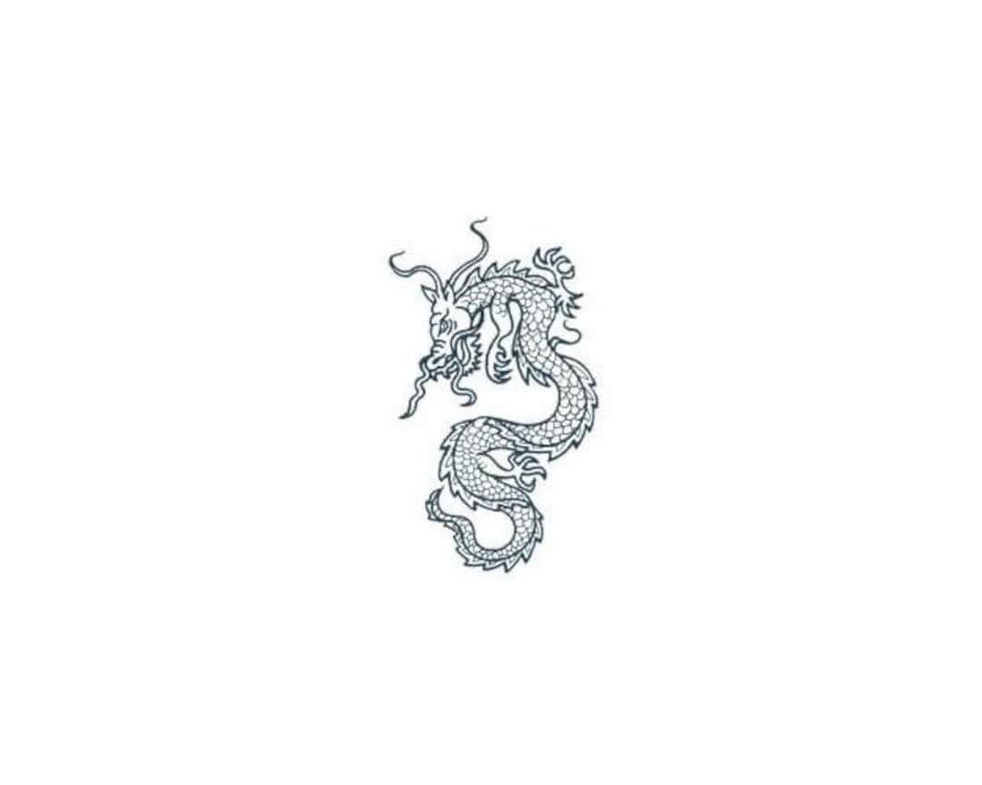 Dragon Machine Embroidery Design - Etsy
