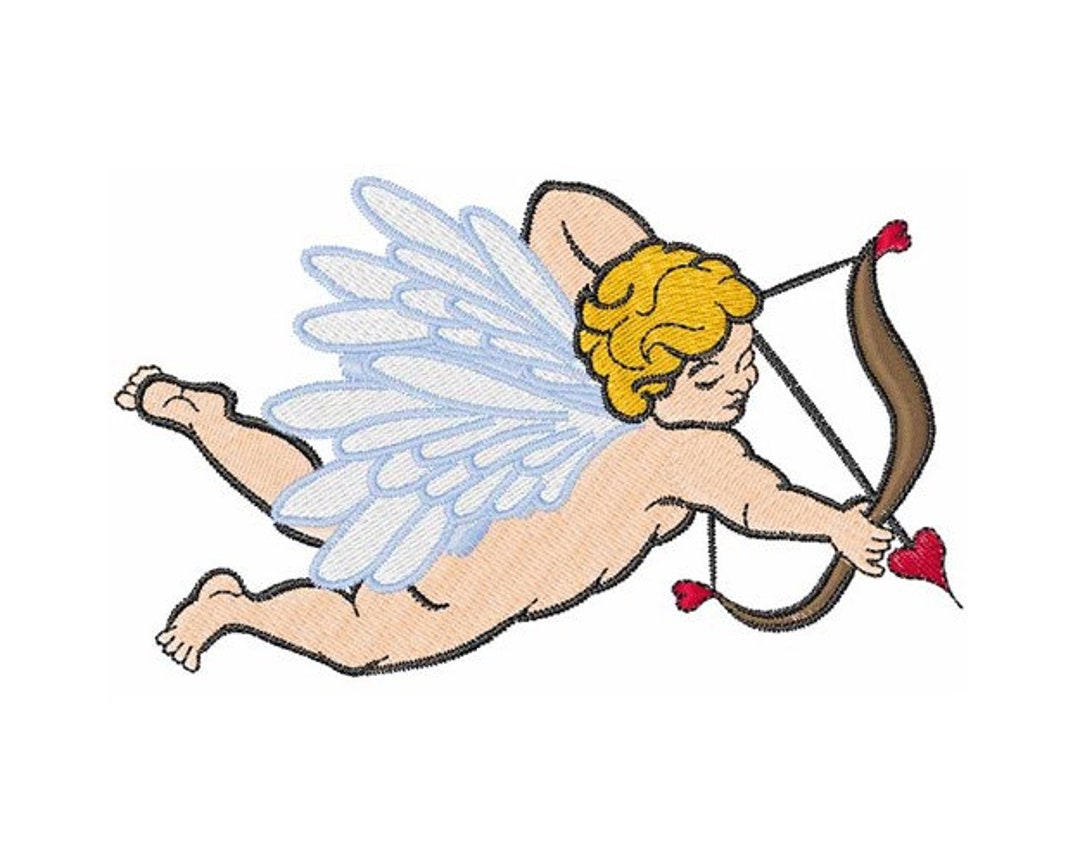 Cupid - Machine Embroidery Design - Etsy