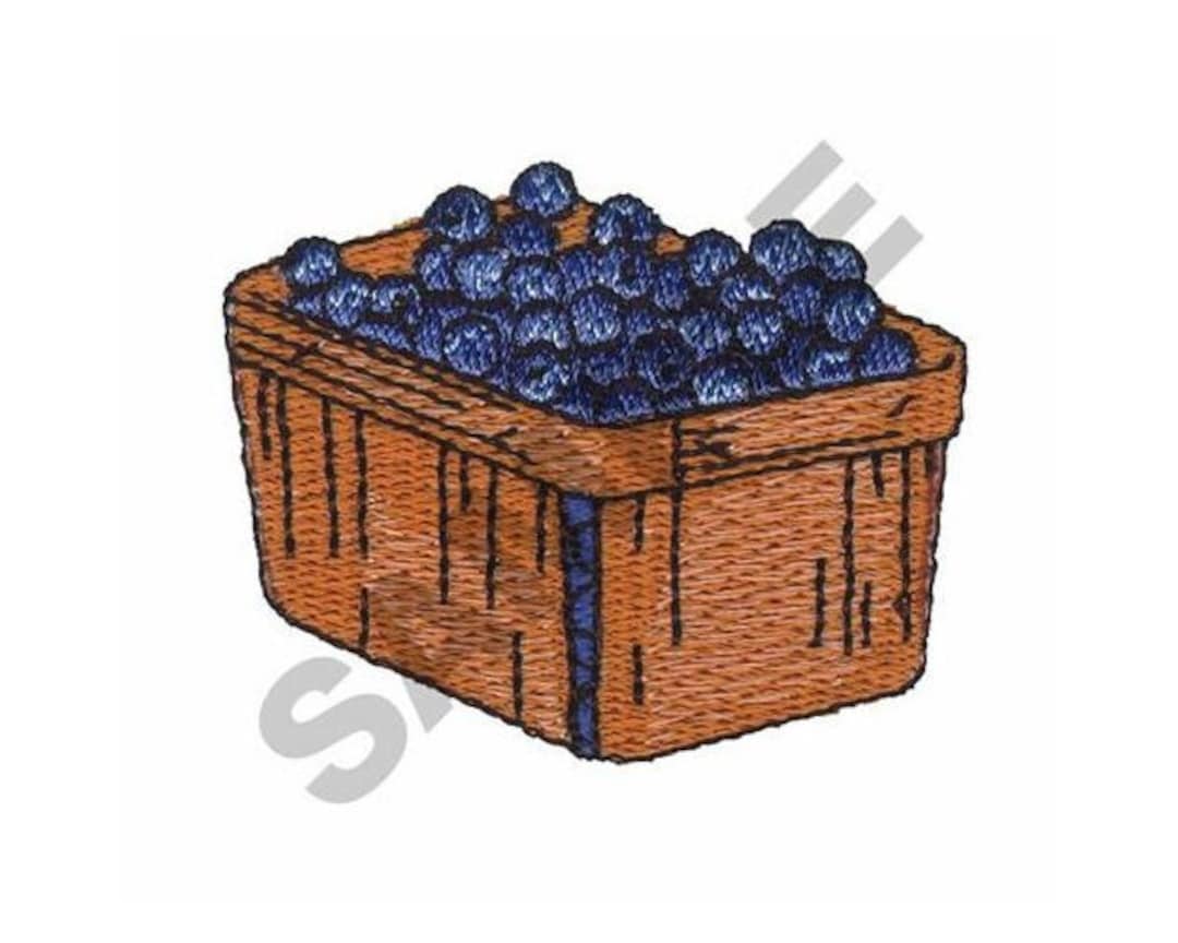 Blueberries - Machine Embroidery Design - Etsy