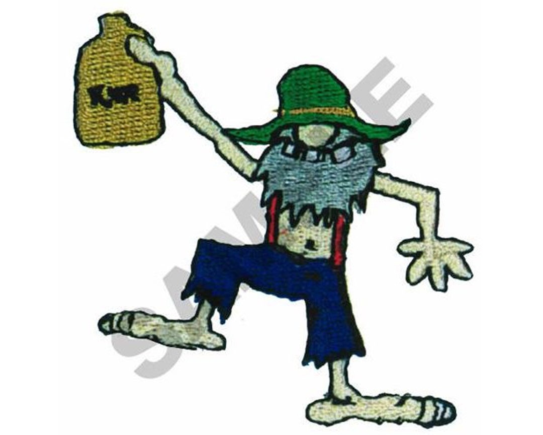 Drunkin Hillbilly Machine Embroidery Design - Etsy
