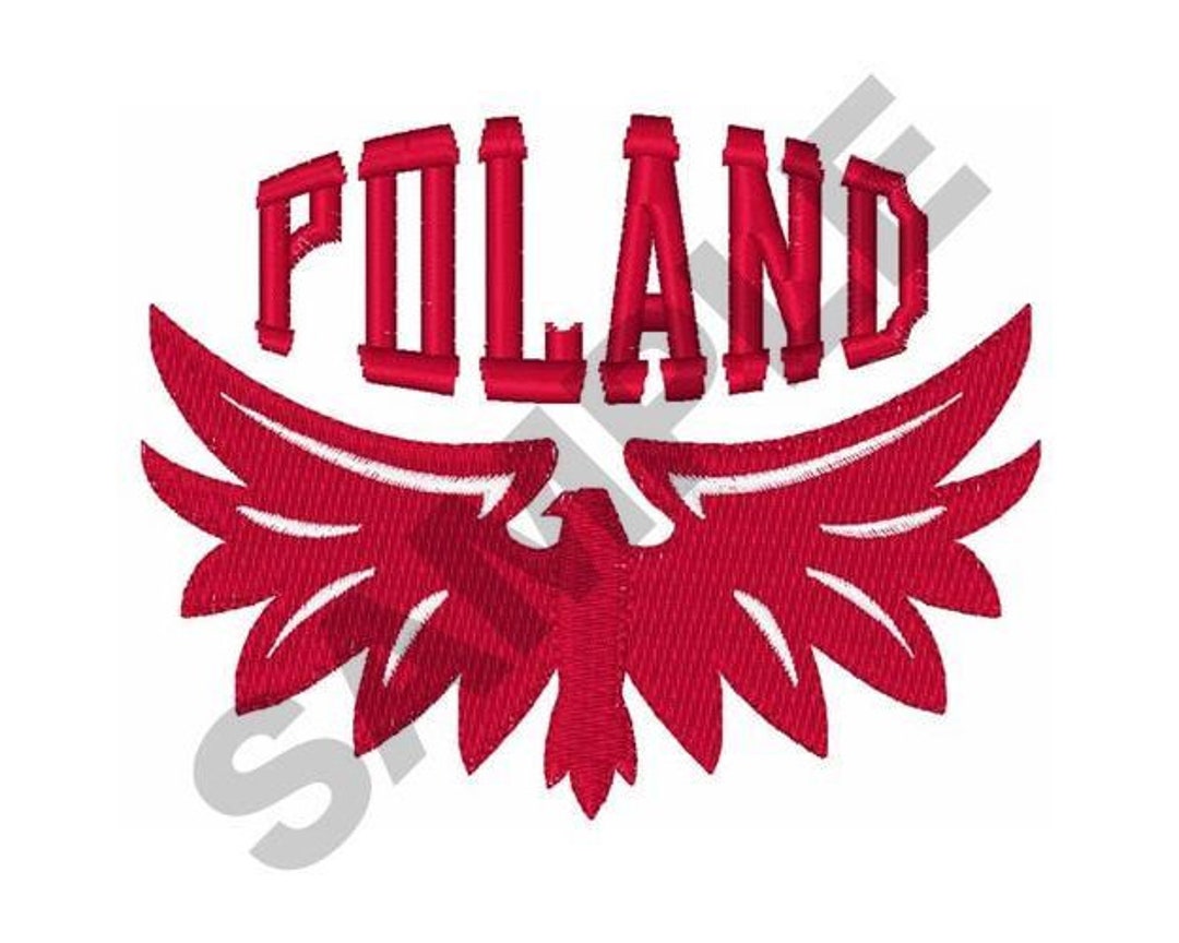 Eagle Poland - Machine Embroidery Design - Etsy