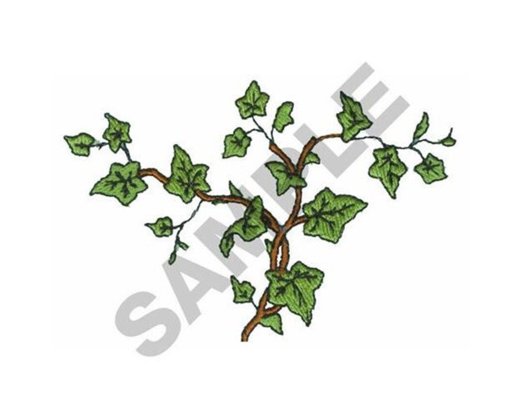 Long Stem Machine Embroidery Design - Etsy