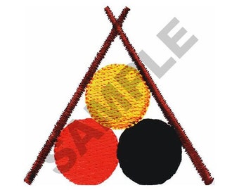 Billiard Pool Balls Machine Embroidery Design Embroidery - Etsy